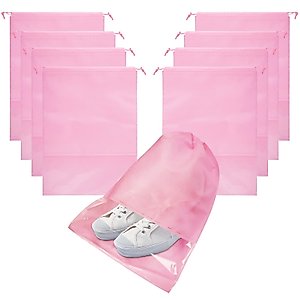 8PCS Travel Shoe Bags with Rope for Men and Women Large Shoes Pouch Organizers