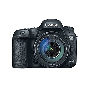 Canon EOS 7D Mark II Digital SLR Camera with 18-135mm IS STM Lens (Renewed)