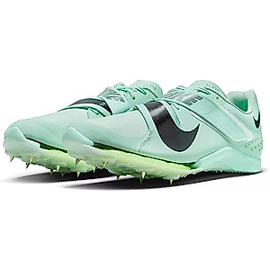 Nike Air Zoom Mens LJ Elite DR9924-300 Long Jumping Shoes Track Spikes Size 10 US Green