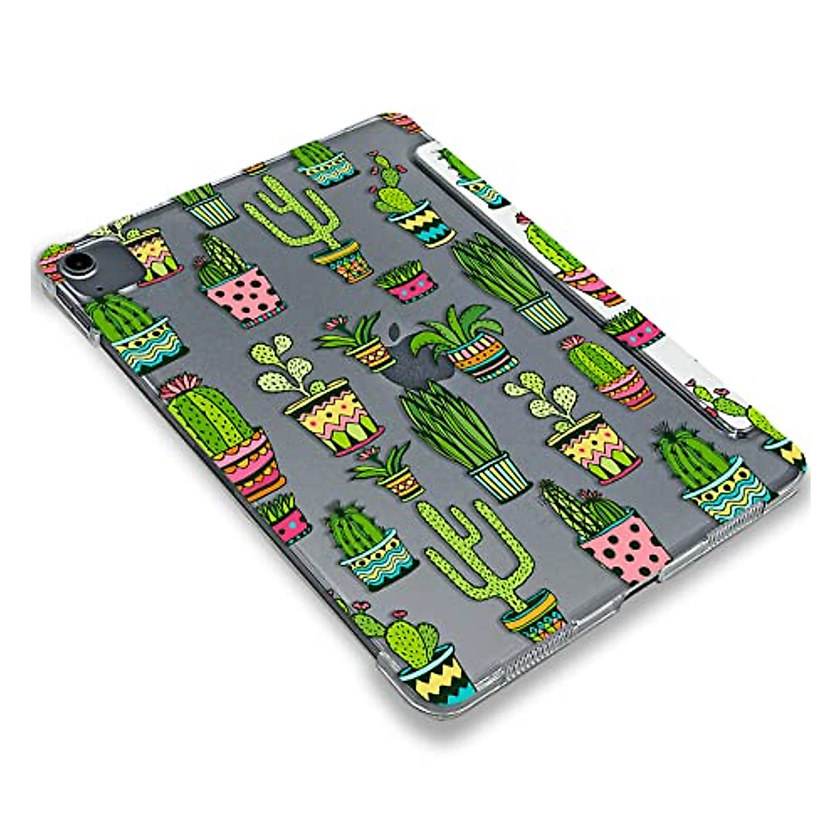 Kawaii Cactus Blossom Flowers case Compatible with iPad Mini Air Pro 7.9 8.3 9.7 10.2 10.9 11 12.9 inch Pattern Cover New 2022 2021 Trifold Stand 3 4 5 6 7 8 9 Generation 501 (10.2" 7/8/9 gen)