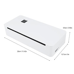 Miniature Portable Thermal Printer, Compact BT Handheld Printer with High Definition Clear Printing, Fast Processing, for Office Home Study, A4 Paper, 2600mAh Lithium Battery