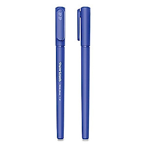 Paper Mate 3311131 Ballpoint Pen, Medium Point, Blue Ink/Blue Barrel