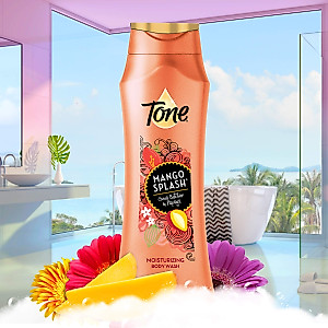 Tone Body Wash, Mango Splash,18 Fl Oz (Pack of 6)