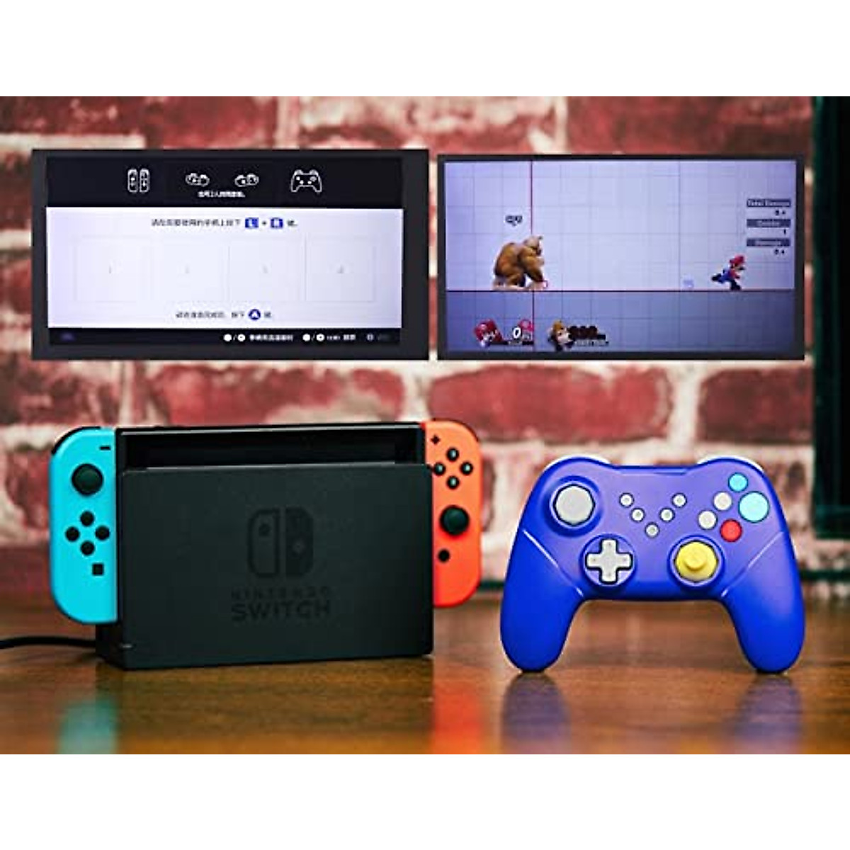 Retro Fighters Duelist Wireless Controller For Use With Nintendo Switch And PC Wireless Gamepad Blue Switch Controller