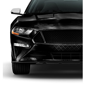 VViViD Black Stealth Plaid Brushed Vinyl Car Wrap Roll (1ft x 5ft)