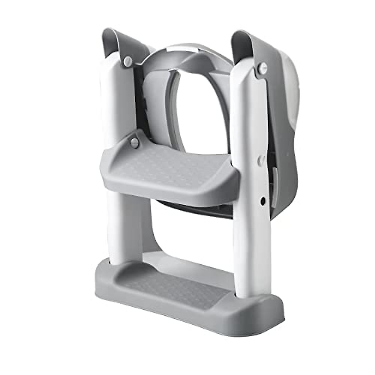 PandaEar Potty Training Seat Toilet with Step Stool Ladder, Kids Boys Girls Toddlers-Comfortable Safe, Anti-Slip Pads Ladder