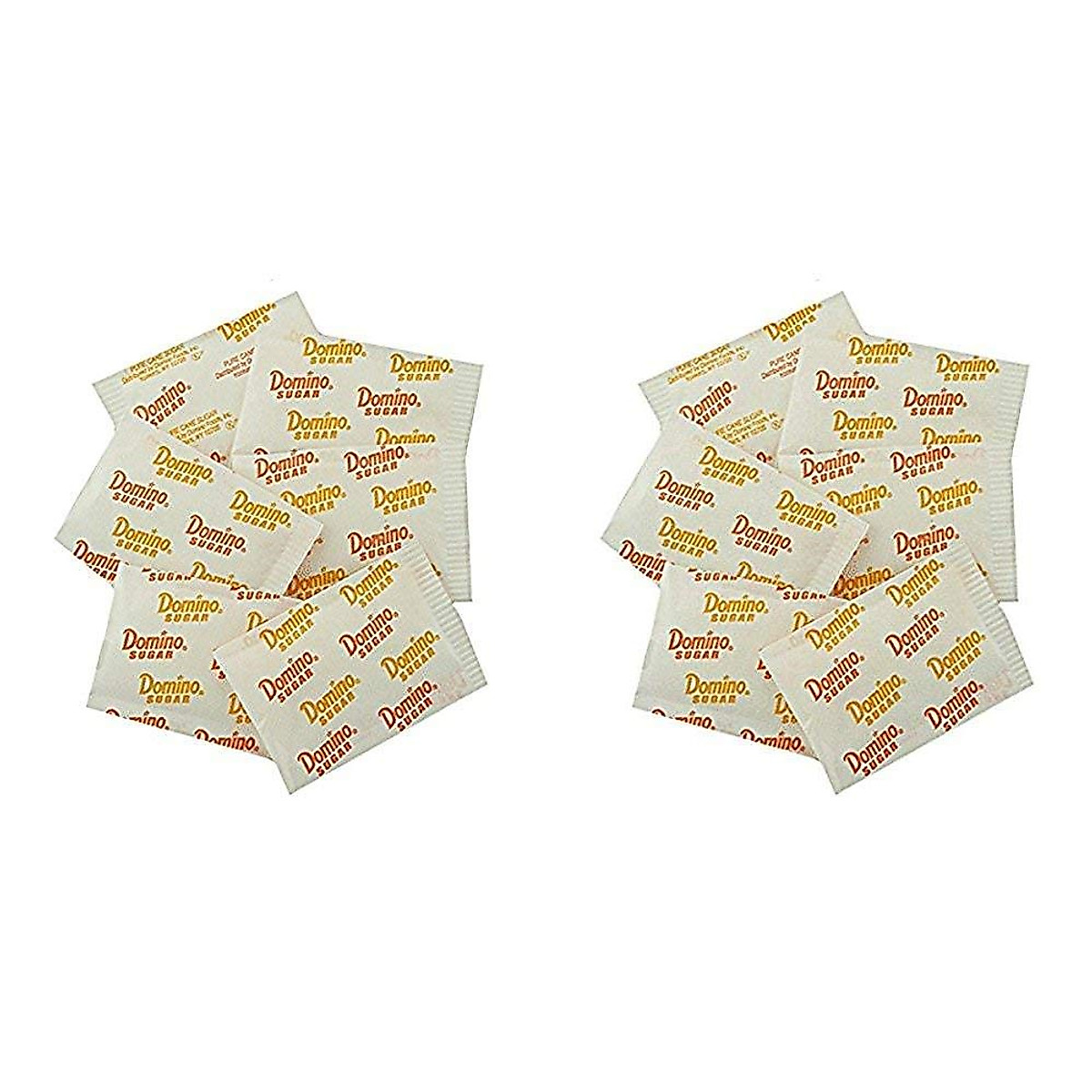 Domino Sugar Packets .10 Oz, 100 count Pack of 2