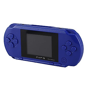 Tiamu 3 Inch 16 Bit Pxp3 Handheld Game Player Retro Video Game Console 150 Games Gaming Players Console(Blue) 187580A2