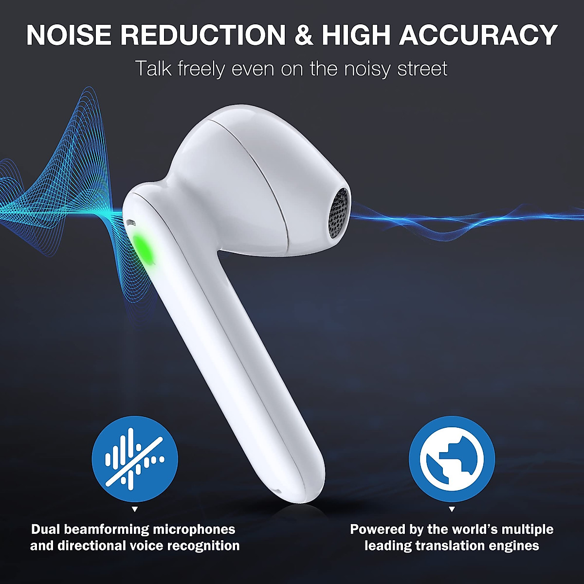 Timekettle WT2 Edge/W3 Translator Device, Bidirection Simultaneous Language Translator with 40 Languages & 93 Accent Online Bundle with Timekettle Zero Language Translator Device for iOS System Only