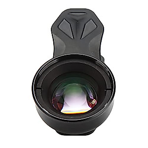 Cell Phone Camera Lens, 100mm Universal Multilayer Coating Professional HD No Distortion Smartphone Macro Lens with Flower Lens Clip
