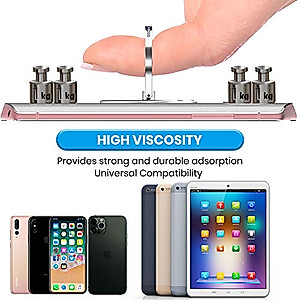 Transparent Phone Ring Holder - Jsoerpay 2 Pack Cell Phone Ring Holder Finger Grip Loop Universal 360 Degree Rotation (Gold & Diamond)