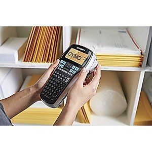 DYMO Label Maker with Adapter | LabelManager 420P High-Performance Label Maker, Rechargeable, PC and Mac Connectivity, Bright Backlit Display, Easy-to-Use, Portable, For Home & Office Organization