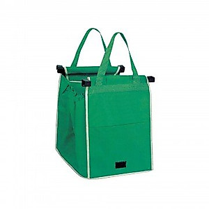 Kole Imports 2-Pc Reusable Shopping Cart Grocery Bags