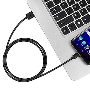 Smays Micro USB Cable Bulk Cord Black 3 ft 12-Pack