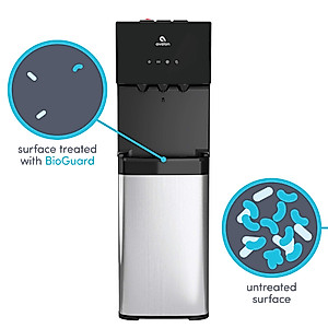 Avalon Bottom Loading Water Cooler Dispenser with BioGuard- 3 Temperature Settings- UL/Energy Star Approved- Bottled