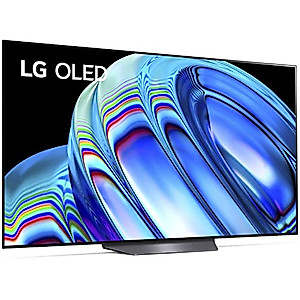 LG 65-Inch Class OLED B2 Series Alexa Built-in 4K Smart TV, 120Hz Refresh Rate, AI-Powered, Dolby Vision IQ and Dolby Atmos, WiSA Ready, Cloud Gaming (OLED65B2PUA, 2022) (Renewed)