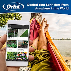 Orbit 57985 B-hyve XR Smart 8-Zone Indoor/Outdoor Sprinkler Controller, Compatible with Alexa