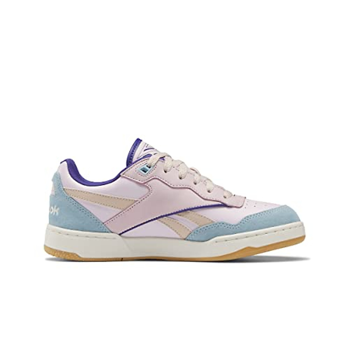 Reebok Women's BB 4000 II Basketball Shoe, Pixel Pink/Vintage Chalk/Blue Pearl, 6 Women