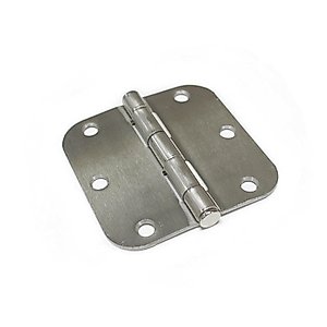 JTSQ 5/8" Radius Round Corner Interior Door Hinges 3.5" 30X Door-Hinges Door Hinges Door Hinges Kitchen Cabinet Hinges Hinges for Kitchen cabinets Door Hinge Door Hardware Cabinet Hinge Hinges s