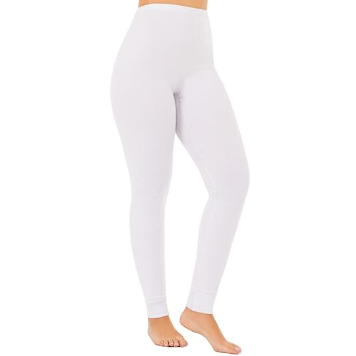 Fruit of the Loom Women's Micro Waffle Premium Thermal Set, White, Medium