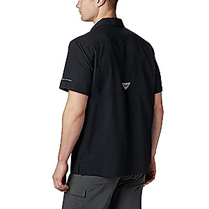 Columbia Men's Slack Tide Camp Shirt, Black, Medium