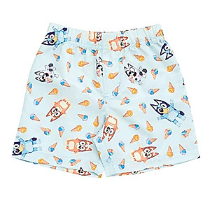 Bluey Bingo Toddler Boys Hawaiian Button Down Shirt and Shorts 3T