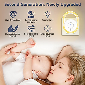 Seozio Ultrasonic Repeller Pest 6 Packs, Mice Repellent for House, Pest Repellent Ultrasonic Indoor Plug in, Pest Defense for Mites Rodent Bugs Roaches Insects Spiders Mice Flies Cockroach