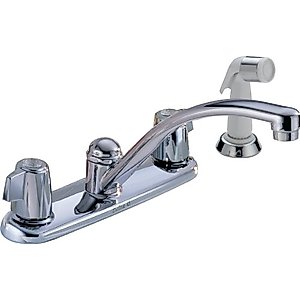 DELTA FAUCET 2400LF Touch-on-Bathroom-Sink-faucets, Chrome