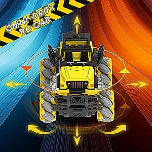 YOTOY Remote Control Car Toys for 6 7 8 9 10 Years Old Boys, Drift Stunt Remote Control Car, RC Cars for Boys Age 8-12, Stunt Car Remote Control, RC Stunt Car Toy, Drift Stunt Car, Drift RC Cars