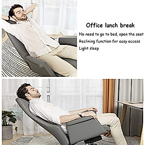 MayNuo Office Chair Gaming Chair Computer Chair Ergonomic Office Chair High-Back Tilt Desk Chair Swivel Executive Office Chair Heavy Duty Computer Chair, Adjustable Backrest/#1
