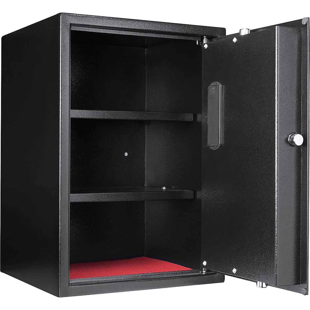 Barska Digital Keypad Home & Office Steel Security Safe Lock Box with Deadbolts - 1.45 Cu Ft Deluxe