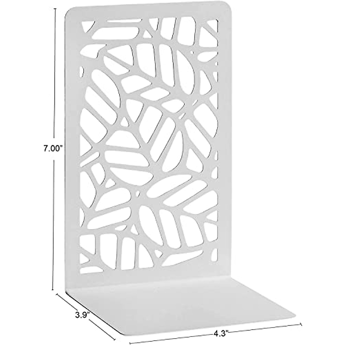 Book End, Bookends for Shelves, Book Ends to hold Books heavy duty, Book Holders for Shelves, Bookends Decorative, Metal Bookends, Book Shelf Decor