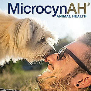 MicrocynAH Ear Wash for Dogs Cats and Pets - Ear Cleaning Solution - Daily Maintenance for Cleansing, Smells and Itch