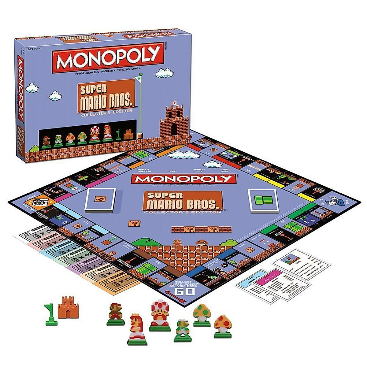Monopoly: Super Mario Bros Collector's Edition Board Game