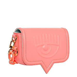 Chiara Ferragni women Eyelike crossbody bags salmon rose