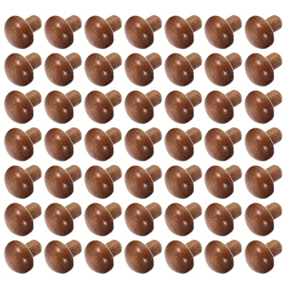 NOLITOY 50PCS Miniature Mushrooms Decorations Fairy Garden Miniature Mushroom Mini Mushrooms Figurines Micro Landscape Plant Pot Bonsai Cake Decor