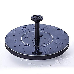 XXXDXDP Hone Decor Solar Pump Standing Floating Solar Bird Bath Water Pumps Pond Pool Garden Yard