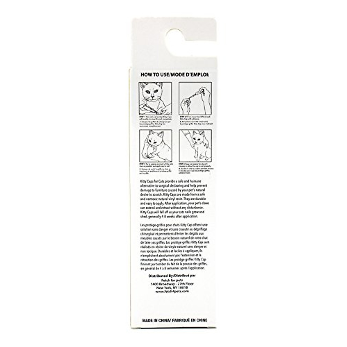 Kitty Caps Nail Caps for Cats | Safe, Stylish & Humane Alternative to Declawing | Stops Snags and Scratches, Medium (9-13 lbs), Black with Gray Tips & Baby Blue