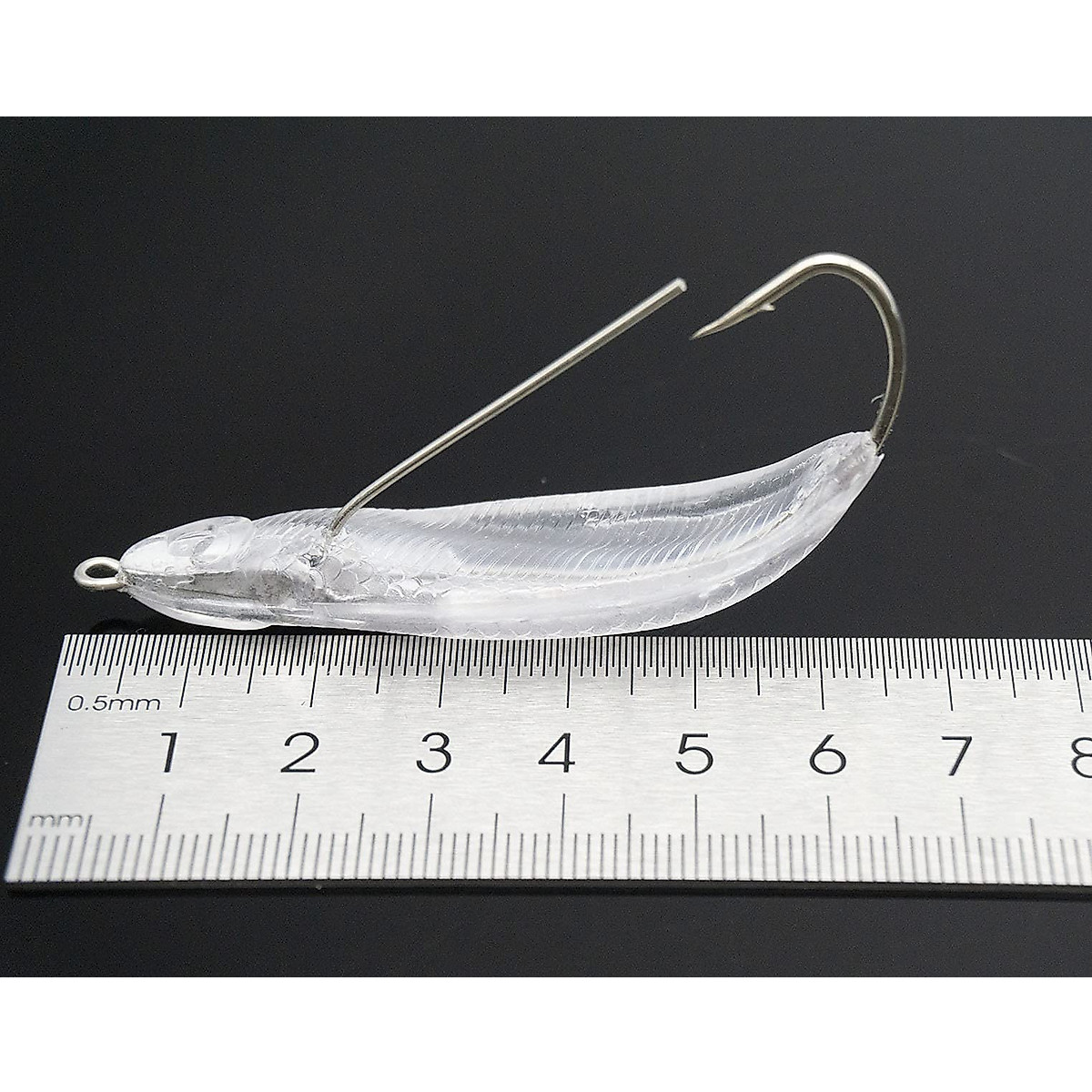 10pcs Unpainted Simulation Fishing Lure Blank topwater Freshwater VIB Bait Trout Salmon 68mm 7.2G Lure Body with Hook Free Eye 8281