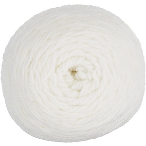 Red Heart Super Saver Jumbo Yarn, Soft White 2 Count (Pack of 1)