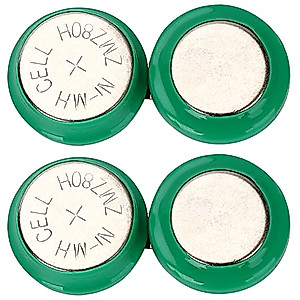 Enerpe 2.4V Replacement Batteries for TV Ears Headset 5.0 40810 (2-Pack)
