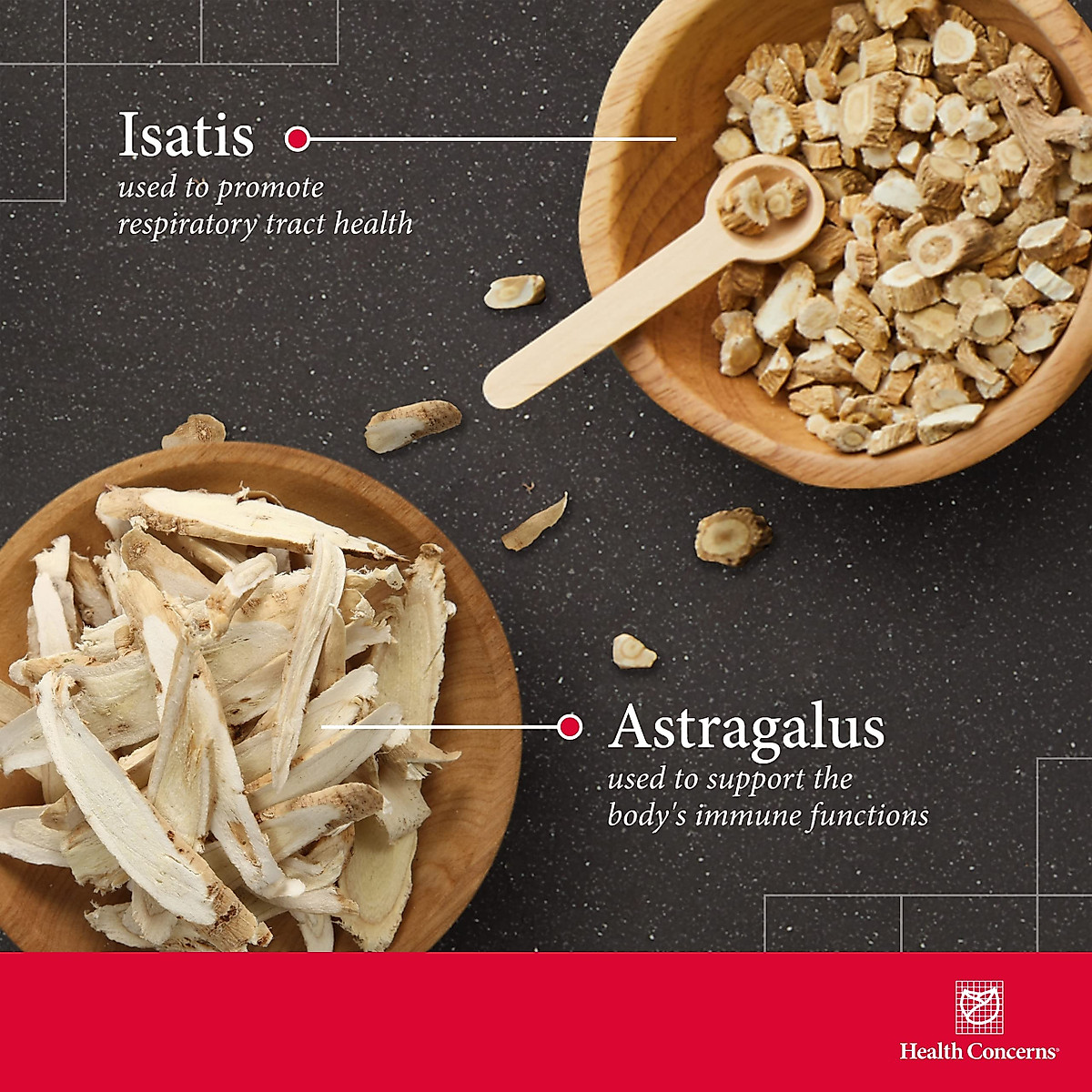 Health Concerns Astra Isatis - Immune Defense & Respiratory Support Supplement - 90 Capsules