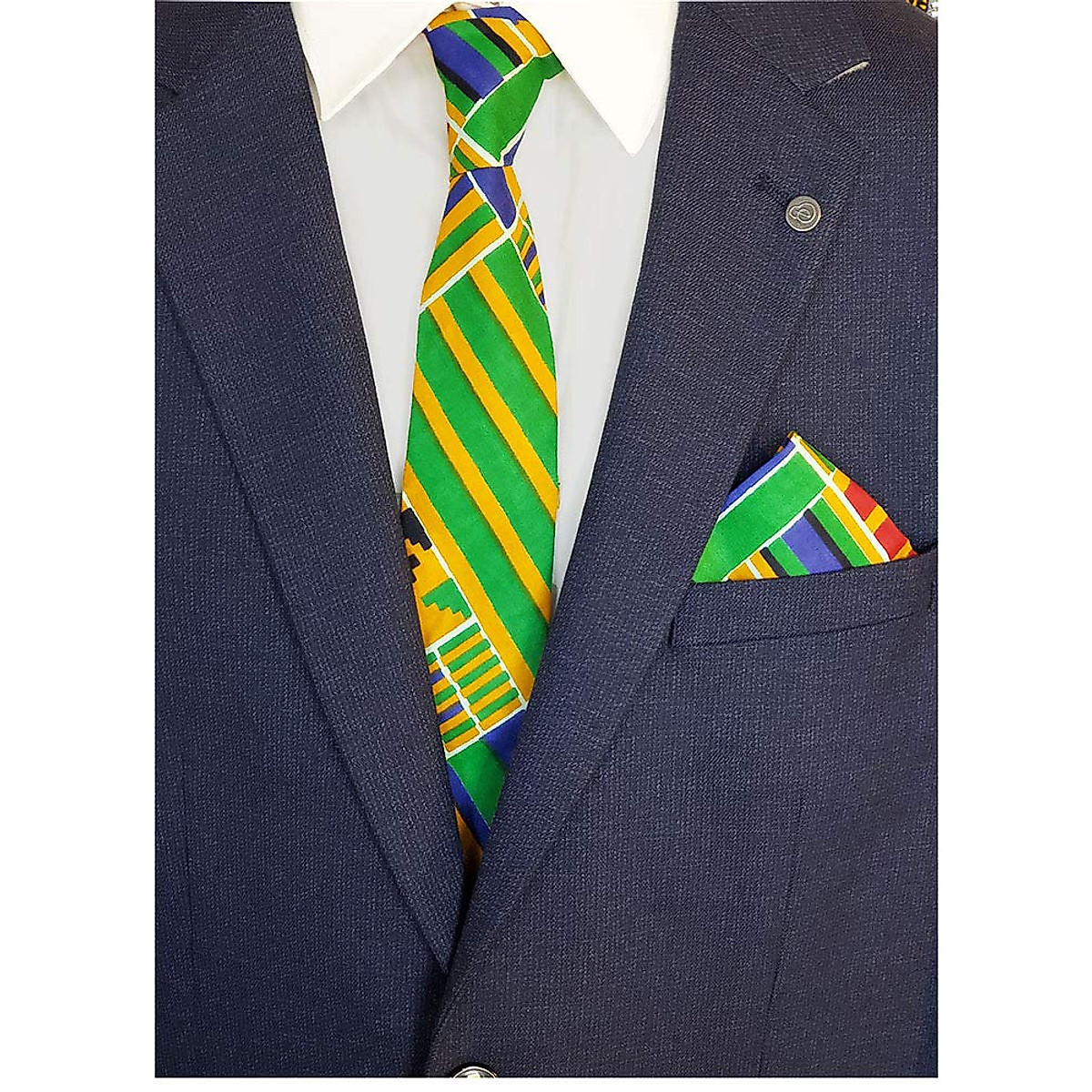 Dupsie's Kente African Print Necktie