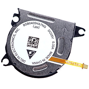 Deal4GO 5V 0.33A 0.32A New CPU Cooling Fan BSB0405HAATT Replacement for Nintendo Switch Console (Semi-Circle Corner)