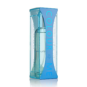 Colour Me Sky Blue by Milton-Lloyd - Perfume for Women - Chypre Floral Scent - Opens with Sparkling Citrus Lemon - Blended with Honey and Amber - Reflects Summer Vibes - 3.4 oz EDP Spray