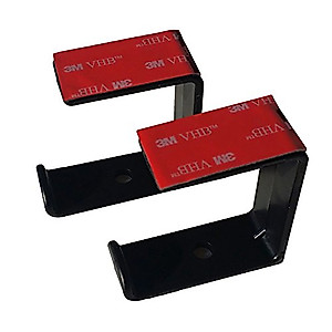 Stick On Under Desk Headphone Hook 2 PACK