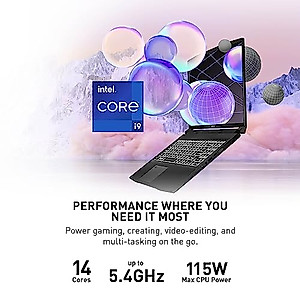 MSI Creator M16 Laptop: Intel Core i9-13900H, GeForce RTX 4050, 16" QHD+, 64GB DDR5, 2TB NVMe SSD, LayFlat, Type C, Cooler Boost 5, Win 11 Pro: Black B13VE-1250US