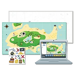 iRobot® Root® rt0 Coding Robot with Adventure Pack: Coding at Sea Accessory Bundle (RA104)