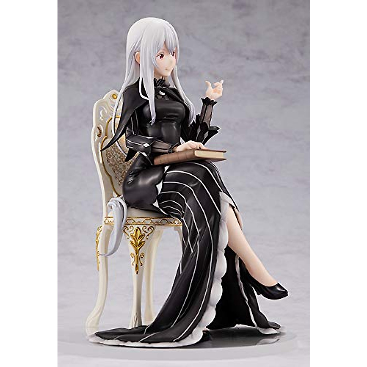 Kadokawa Re:Zero - Starting Life in Another World: Echidna (Tea Party Version) 1:7 Scale PVC Figure, Multicolor