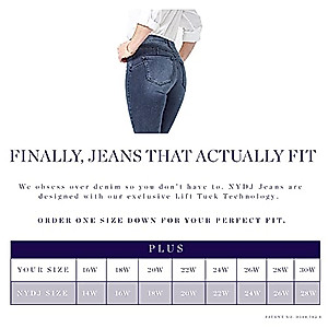 NYDJ womens Plus Size Briella Jean With Roll Cuffs | Slimming & Flattering Fit Shorts, Optic White, 18 US